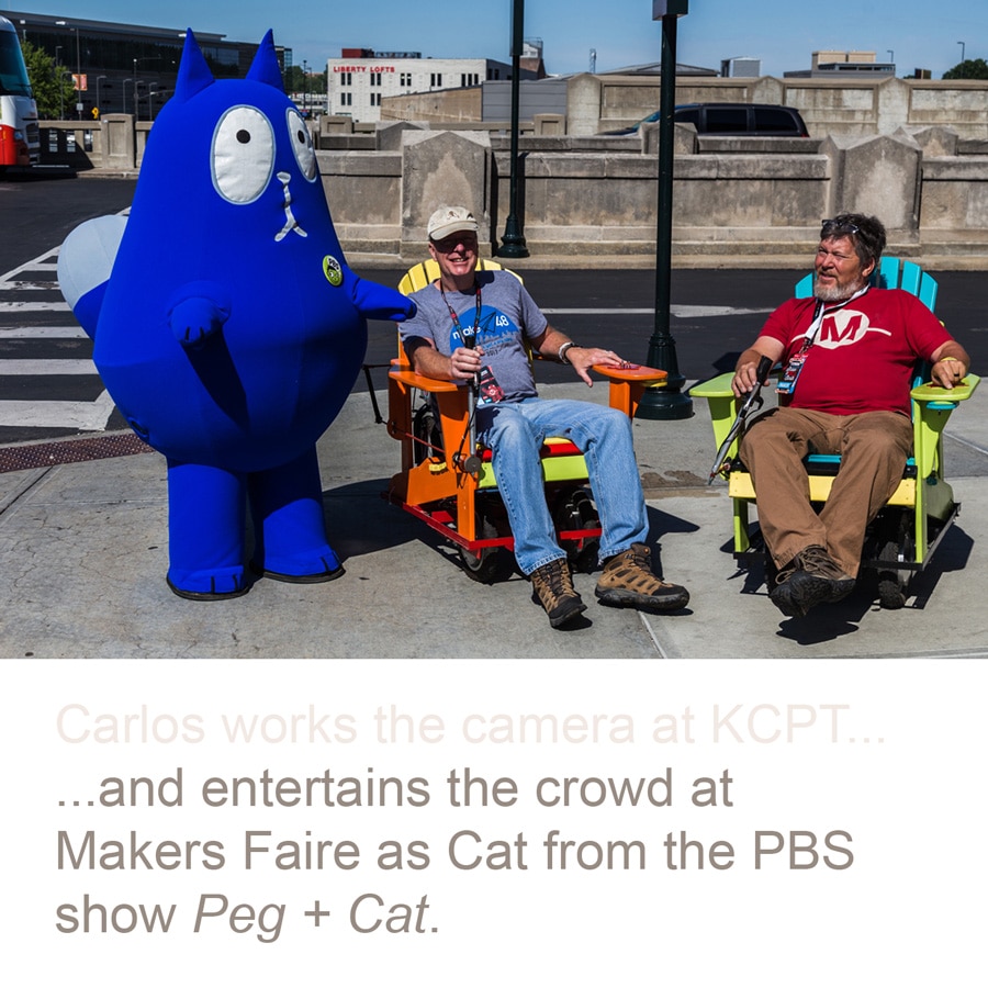 Green Works in Kansas City - Carlos as Cat